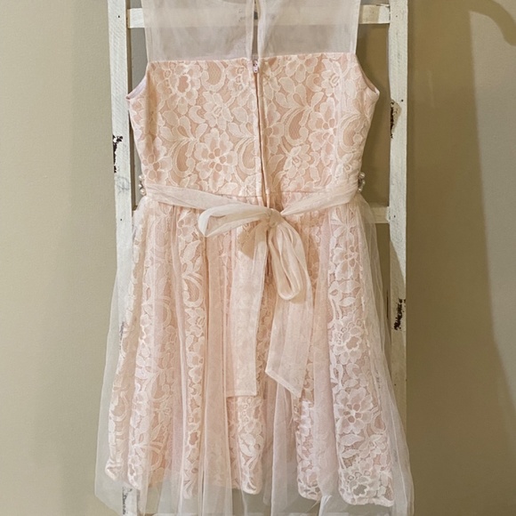 Rare Editions | Dresses | Rare Editions Pink Lace Girls Dress 8 | Poshmark